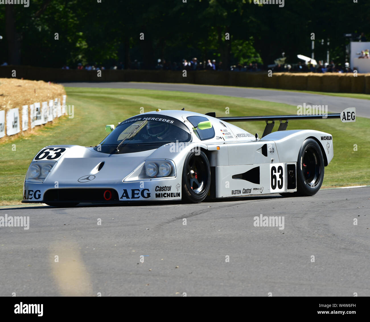 Rupert Clevely, Joe Twyman, Sauber-Mercedes C9, Goodwood Festival of ...
