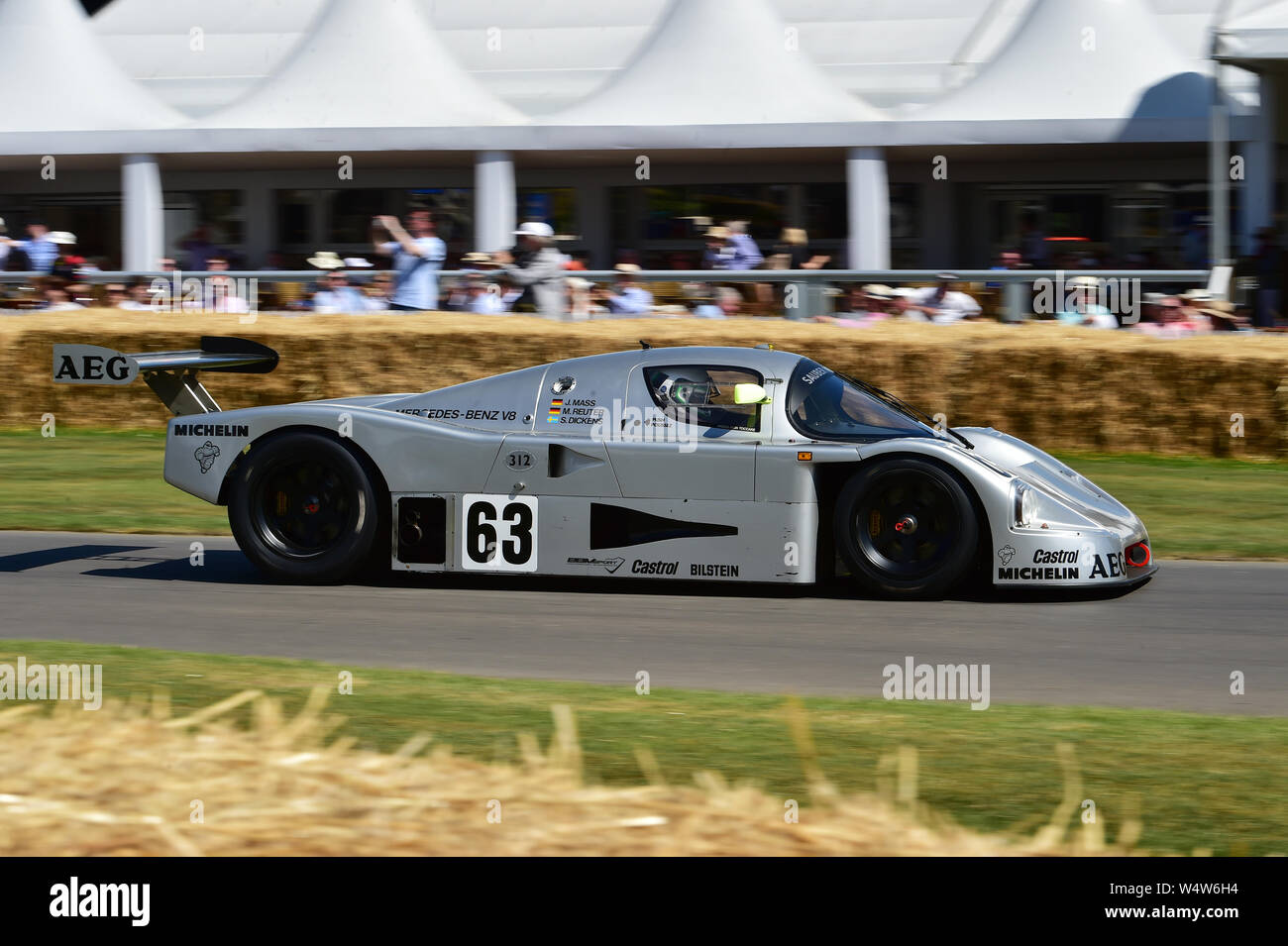 Rupert Clevely, Joe Twyman, Sauber-Mercedes C9, Goodwood Festival of ...