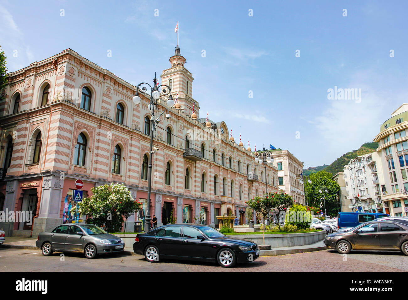 Tbilisi City Hall Stock Photo - Alamy