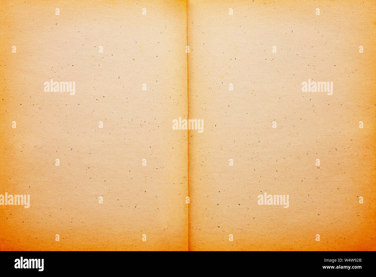 Empty brown yellow old vintage page paper texture background Stock ...