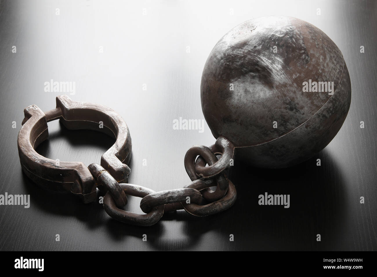 Prisoner shackle hi-res stock photography and images - Alamy