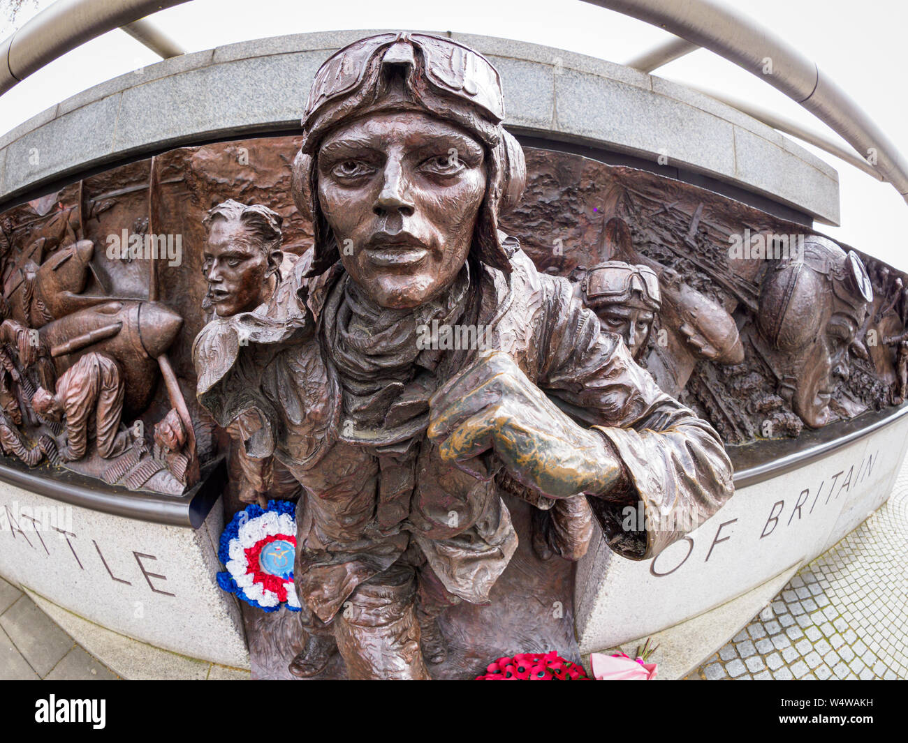 Battle of Britain Monument, Victoria Embankment, London. Commemorates ...