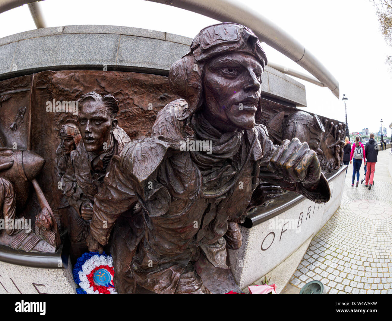Battle of Britain Monument, Victoria Embankment, London. Commemorates ...