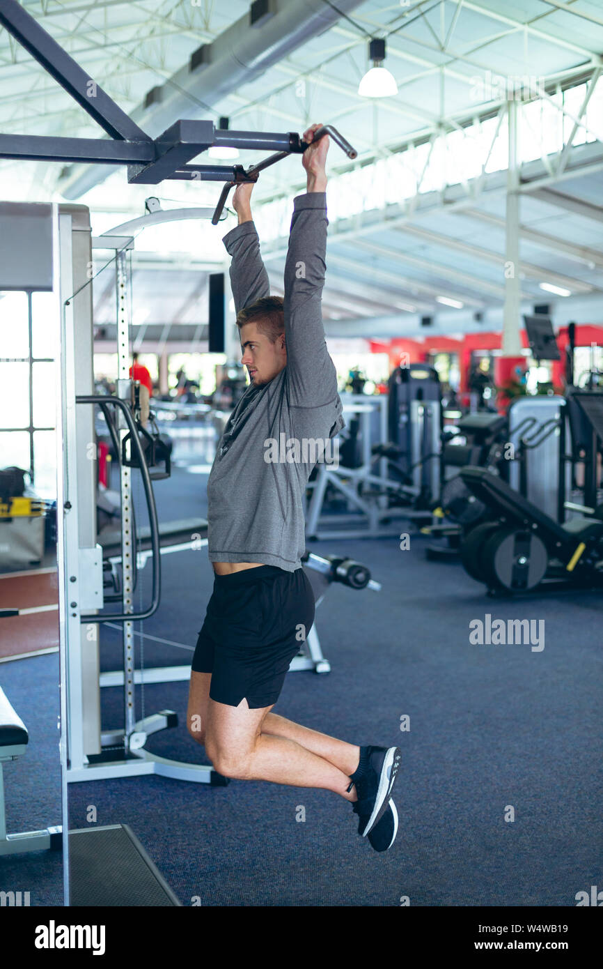 Boy pull up hi-res stock photography and images - Alamy