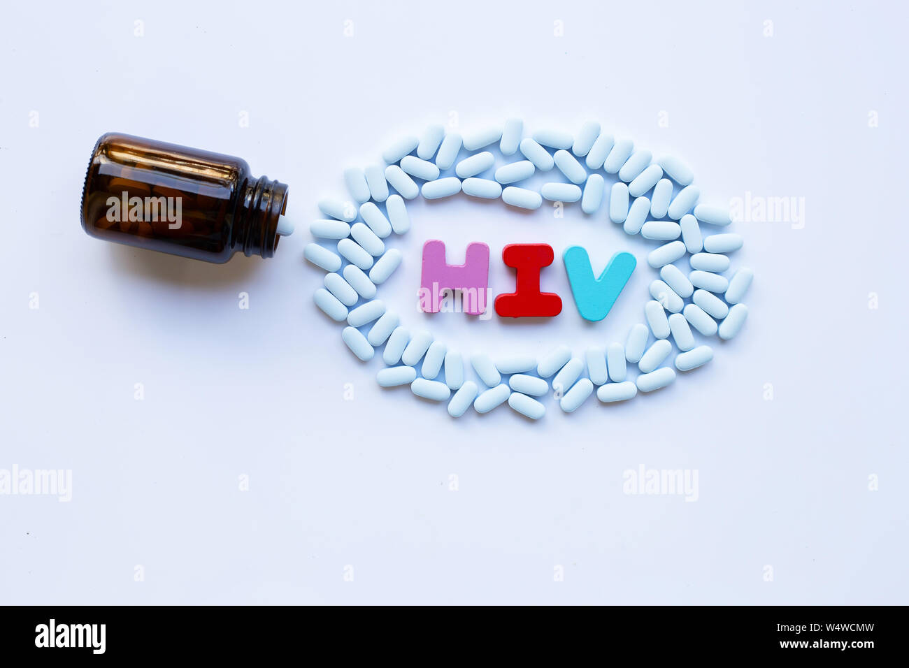 "PrEP" ( Pre-Exposure Prophylaxis). used to prevent HIV. White ...