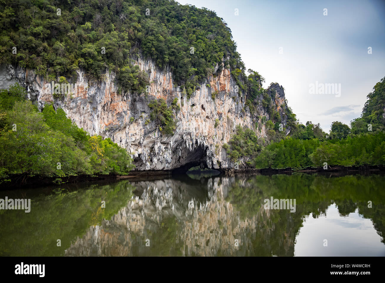 cave in island beautiful background Stock Photo - Alamy