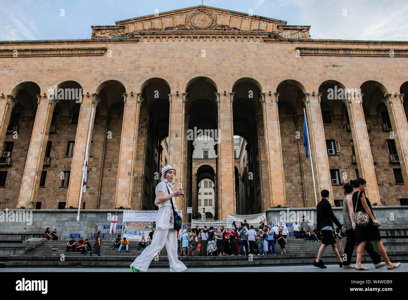 Rustaveli Avenue is the main street of Tbilisi. Tbilisi was expanded by ...