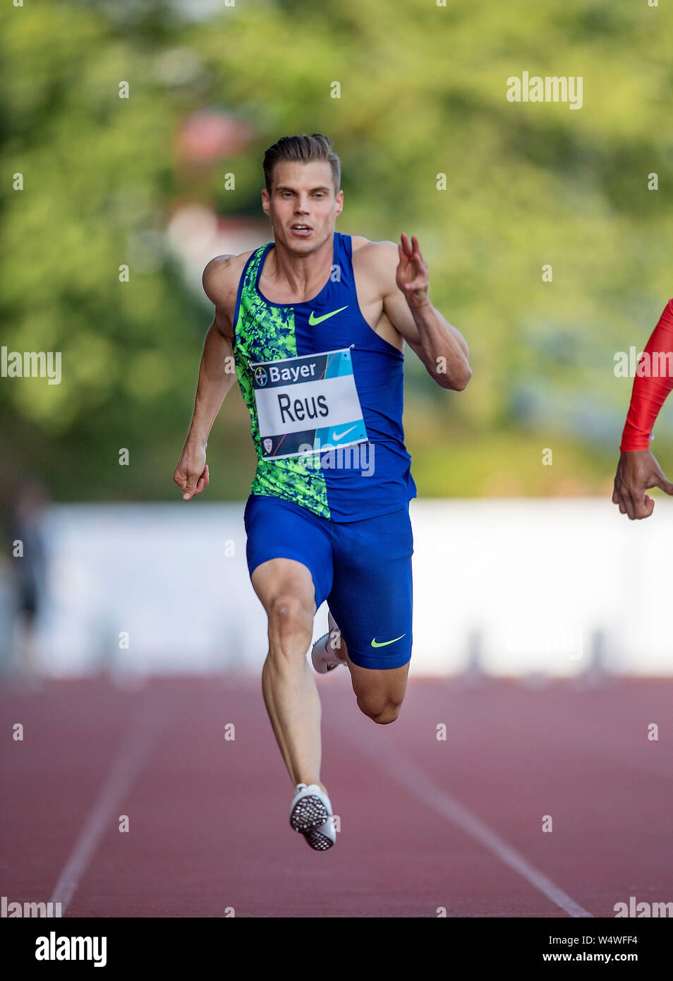 Julian REUS, Germany, Action, 100m Men's, Athletics Meeting Bayer ...