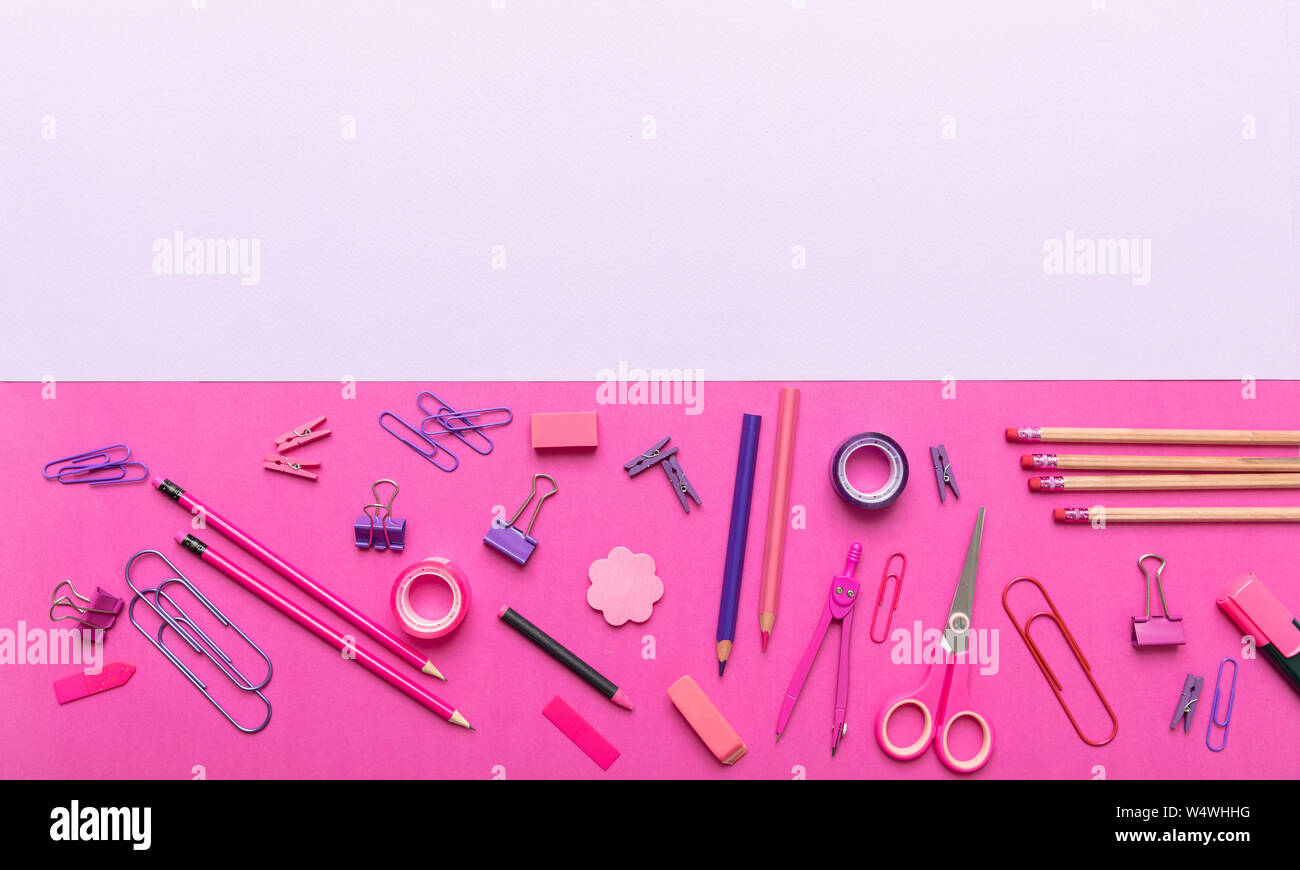 Office supplies school children hi-res stock photography and images - Alamy