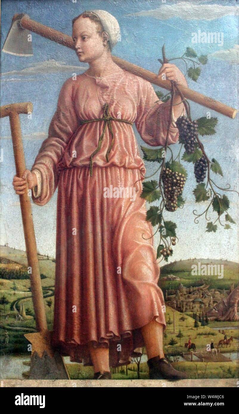 1455-60 Muse Polyhymnia anagoria Stock Photo - Alamy