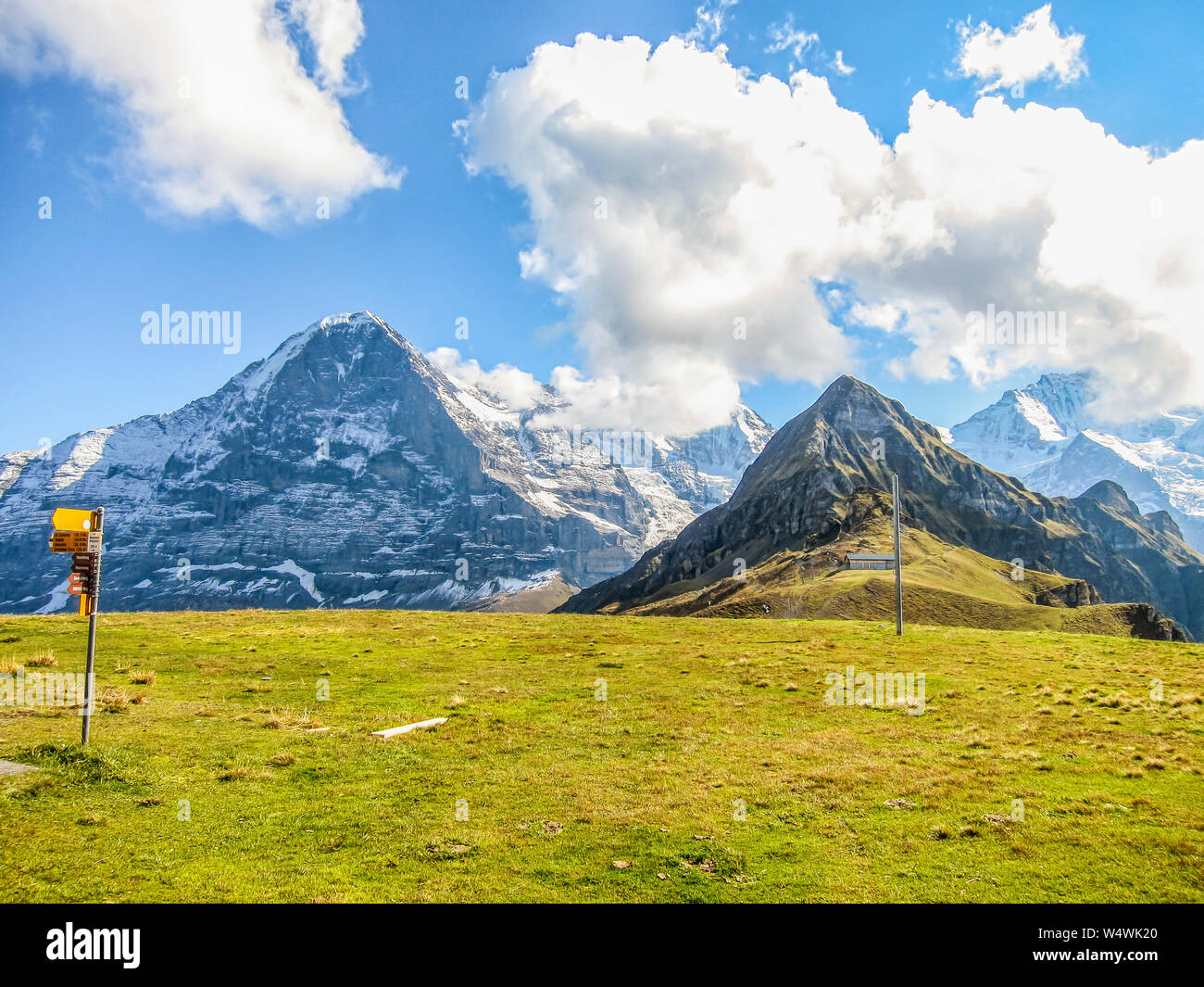 Eiger mountain hi-res stock photography and images - Alamy
