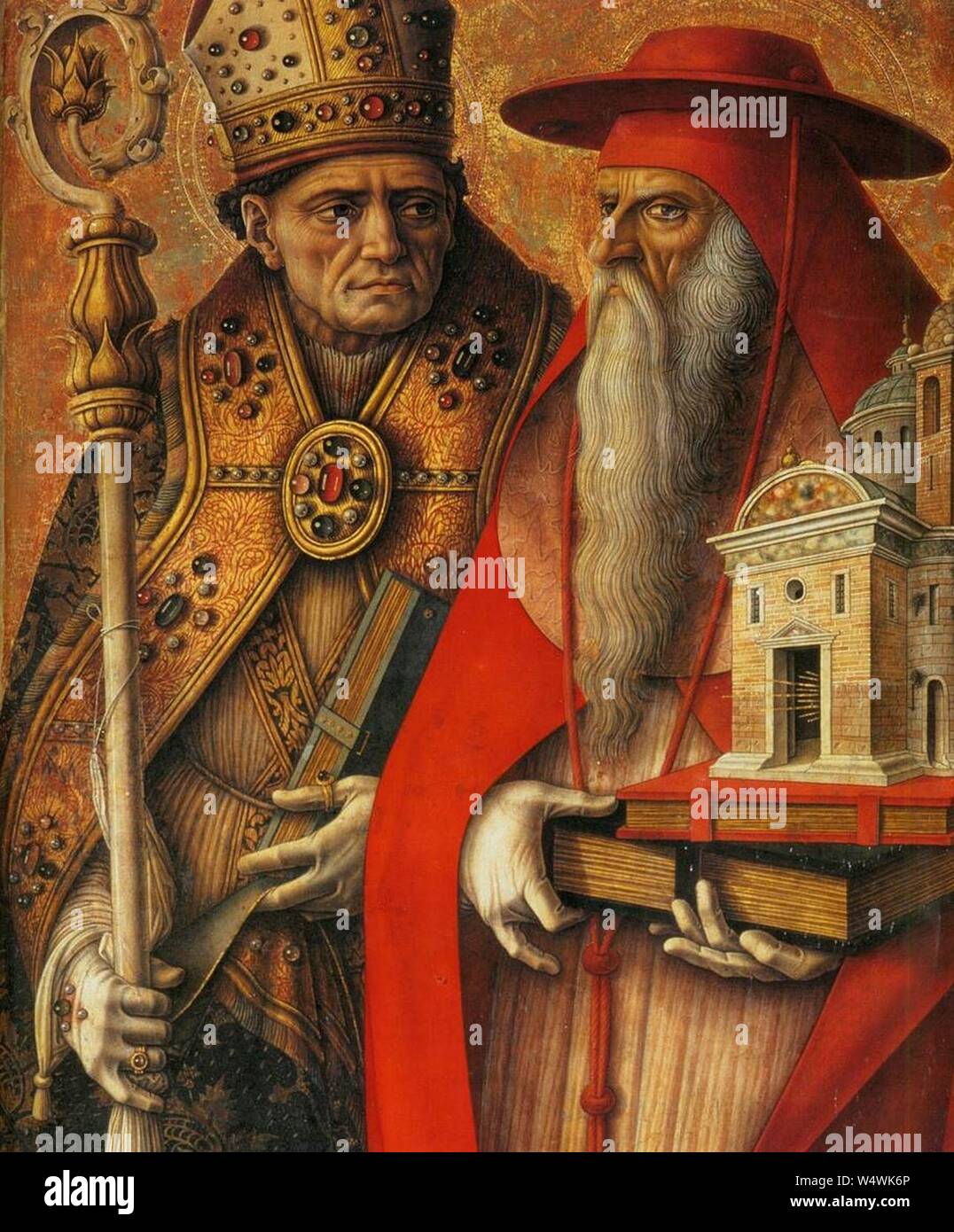 St Jerome And St Augustine High Resolution Stock Photography and Images ...