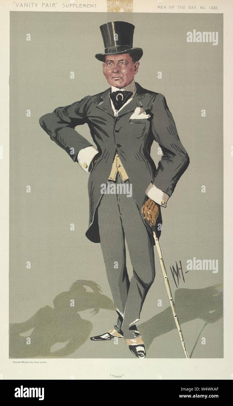 Charles Edward Cradock-Hartopp, Vanity Fair, 1912-03-20 Stock Photo - Alamy