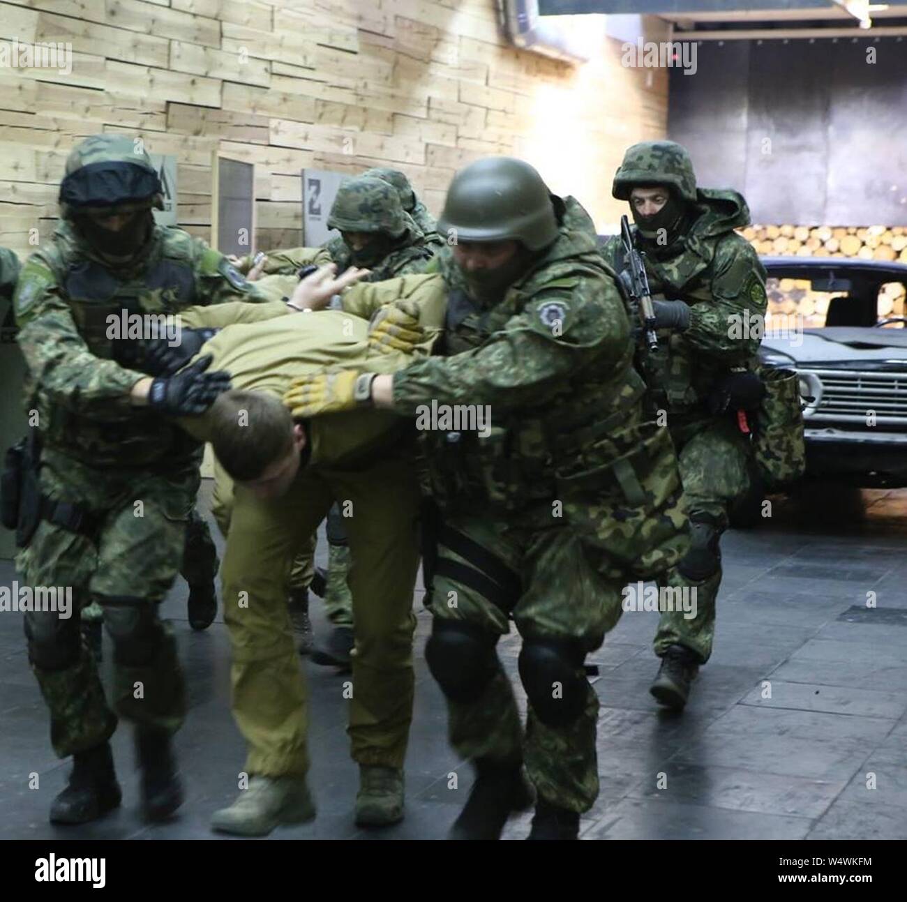 CORD ukrainian special police training 6 Stock Photo - Alamy