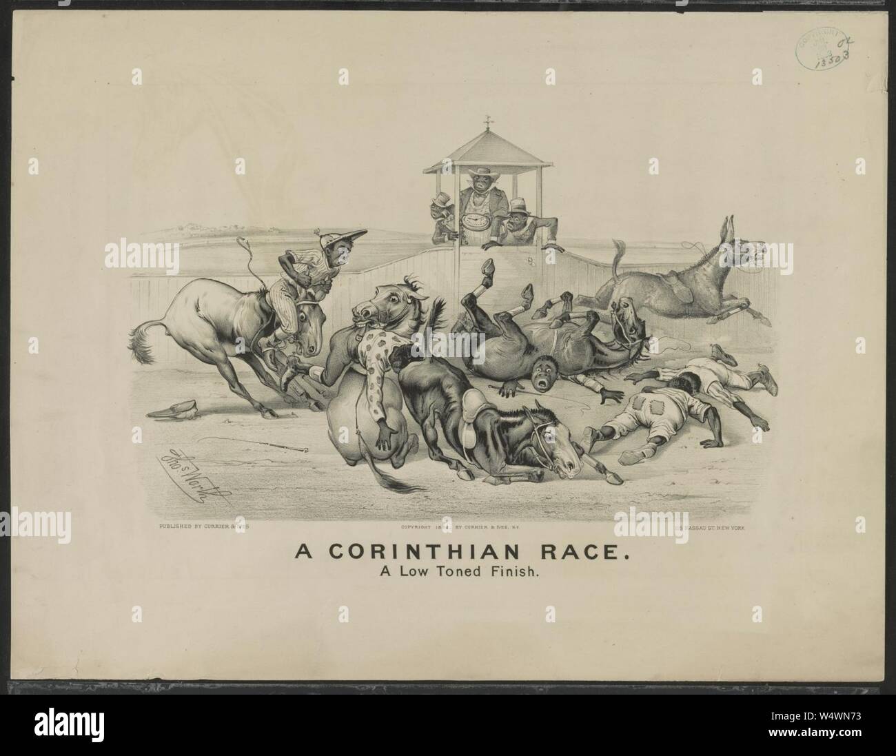 Corinthian race- A low toned finish Stock Photo - Alamy