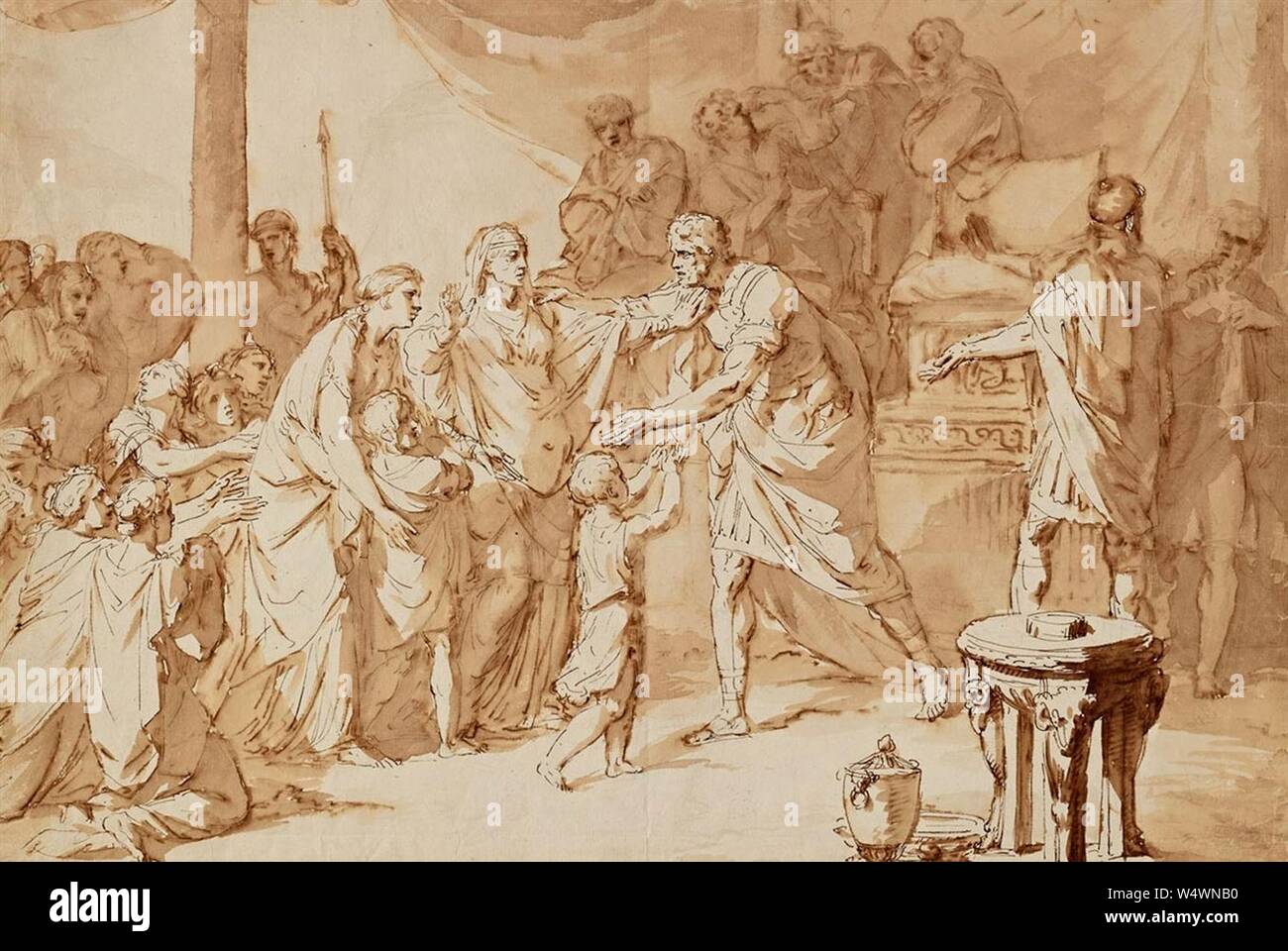 The family of coriolanus hi-res stock photography and images - Alamy