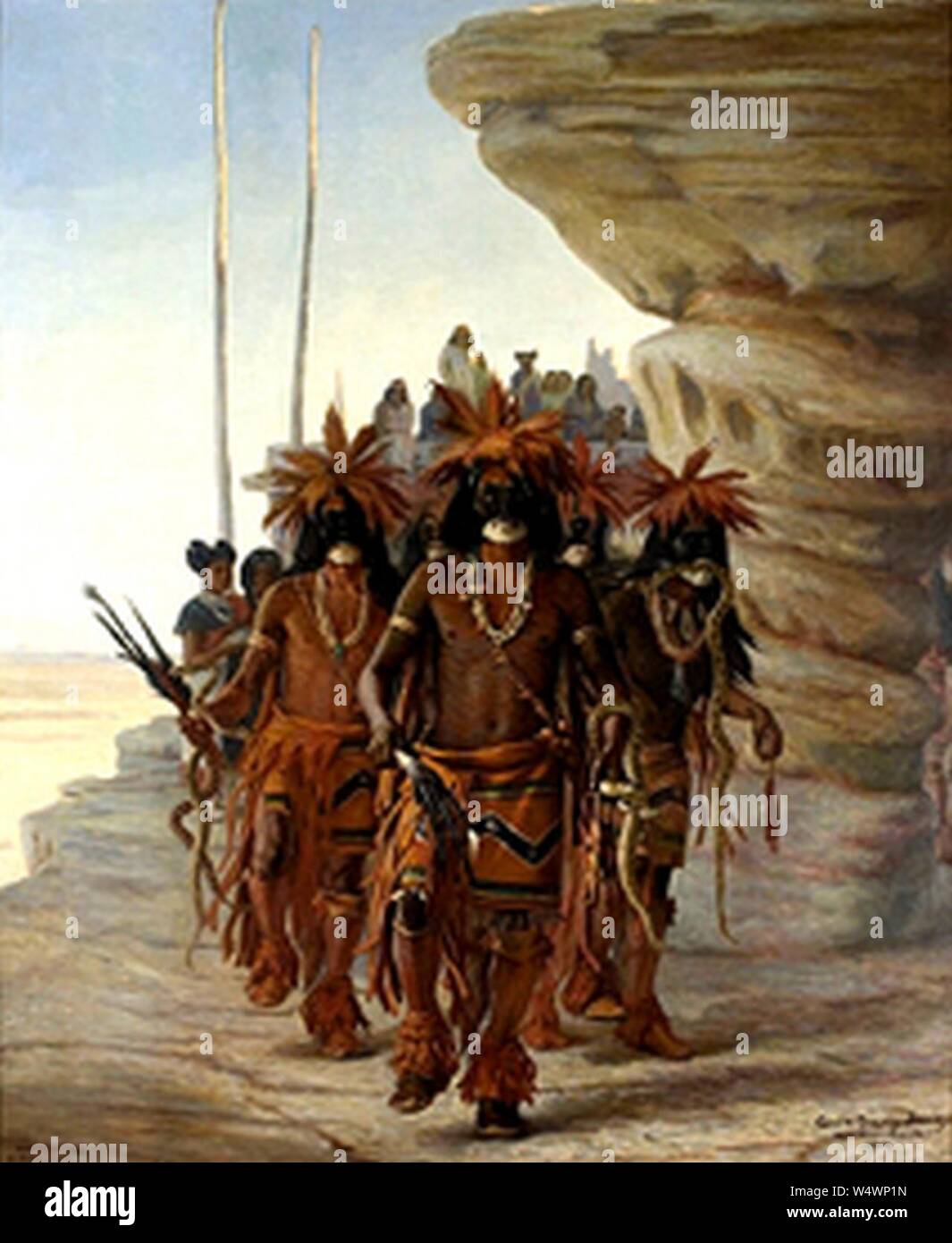 Cornelia Cassady Davis-Hopi Snake Dance Stock Photo - Alamy