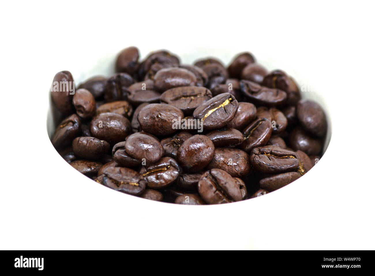 Coffee beans card Cut Out Stock Images & Pictures - Alamy