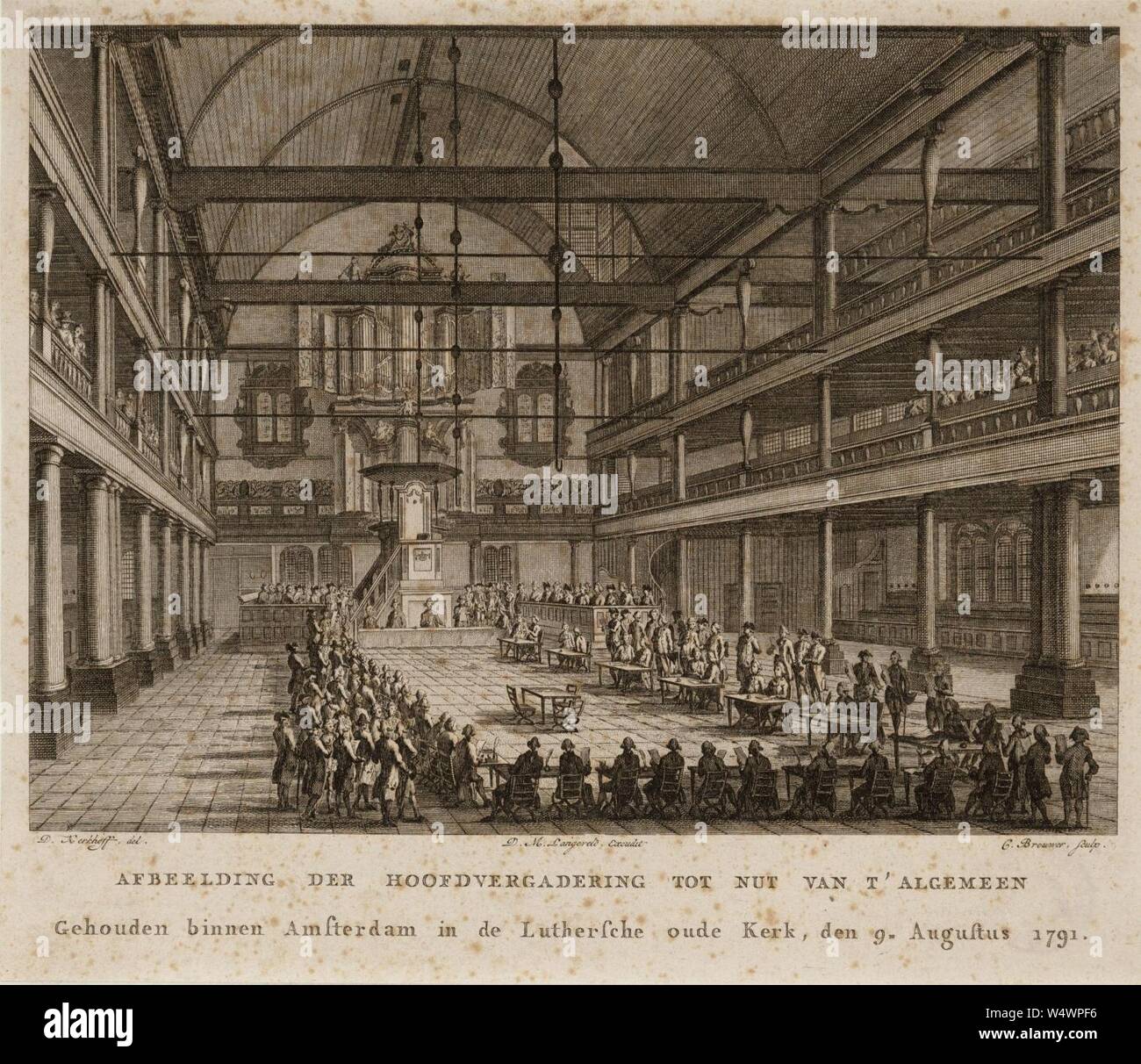 Cornelis Brouwer (etser, graveur), Afb 010097002797 Stock Photo - Alamy