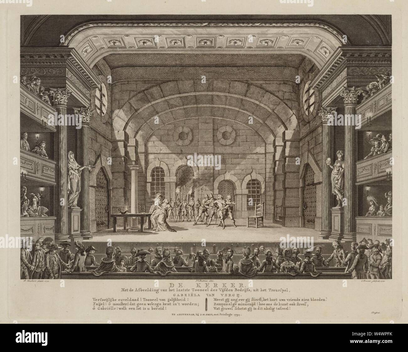 Cornelis Brouwer (etser, graveur), Afb 010094006673 Stock Photo - Alamy