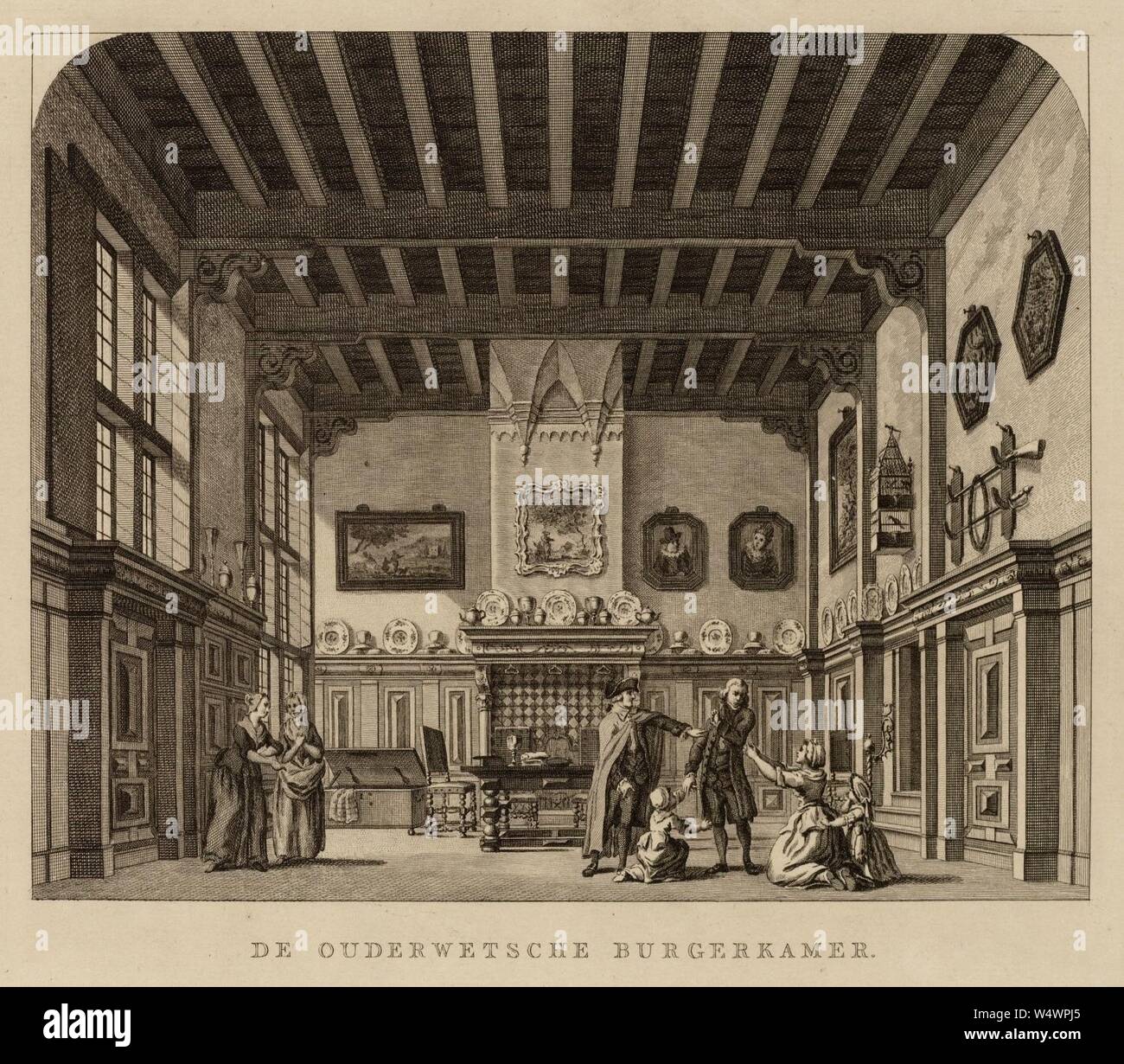 Cornelis Brouwer (etser, graveur), Afb 010097004556 Stock Photo - Alamy