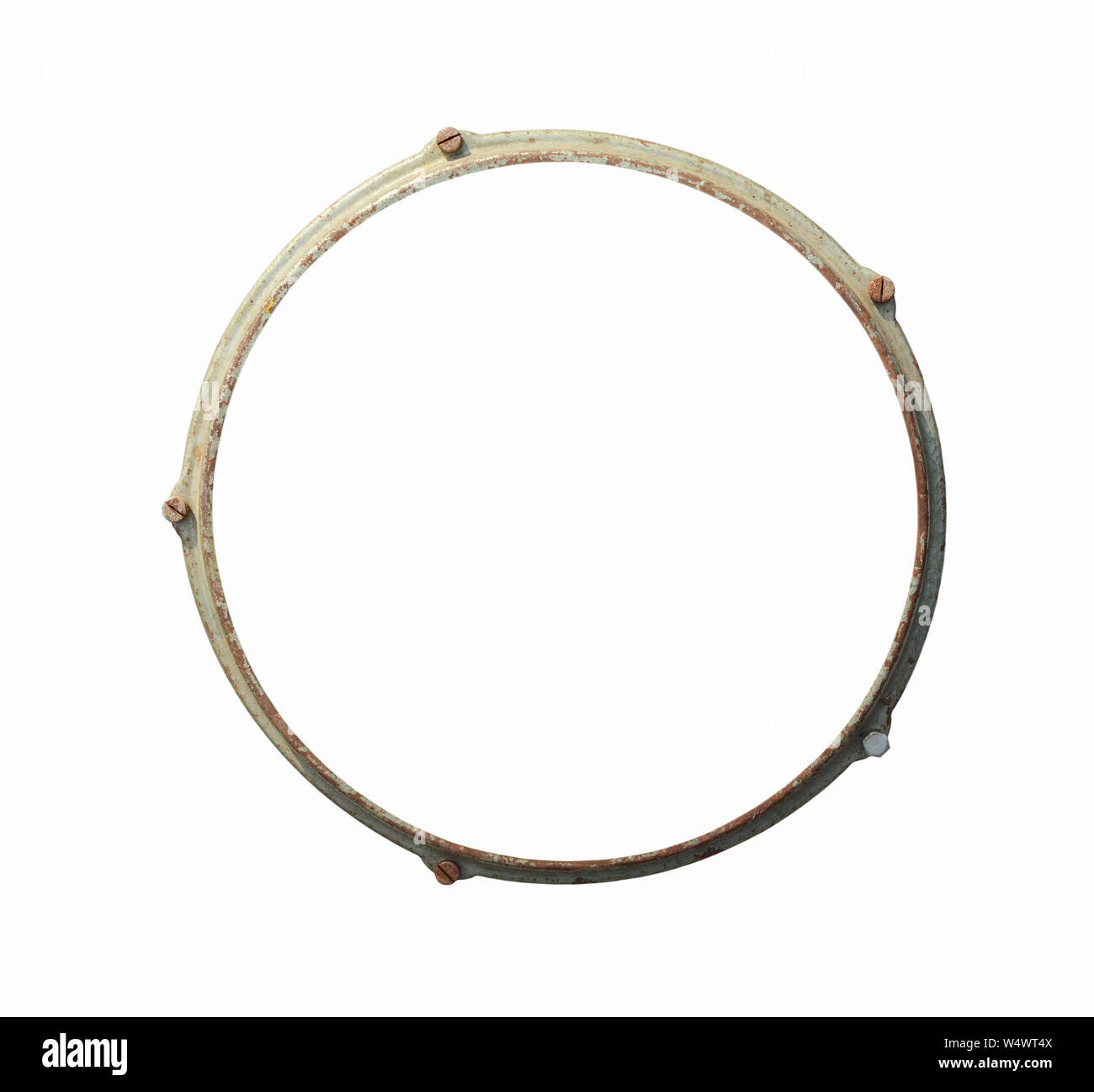 Old rusty drum Cut Out Stock Images & Pictures - Alamy