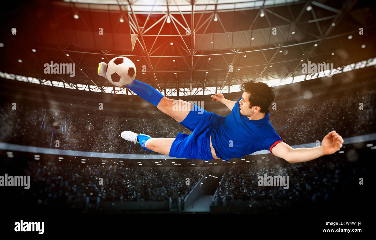 Football kick stand hi-res stock photography and images - Alamy