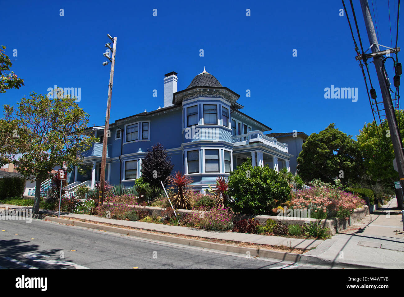 House in Monterey city on california Stock Photo - Alamy