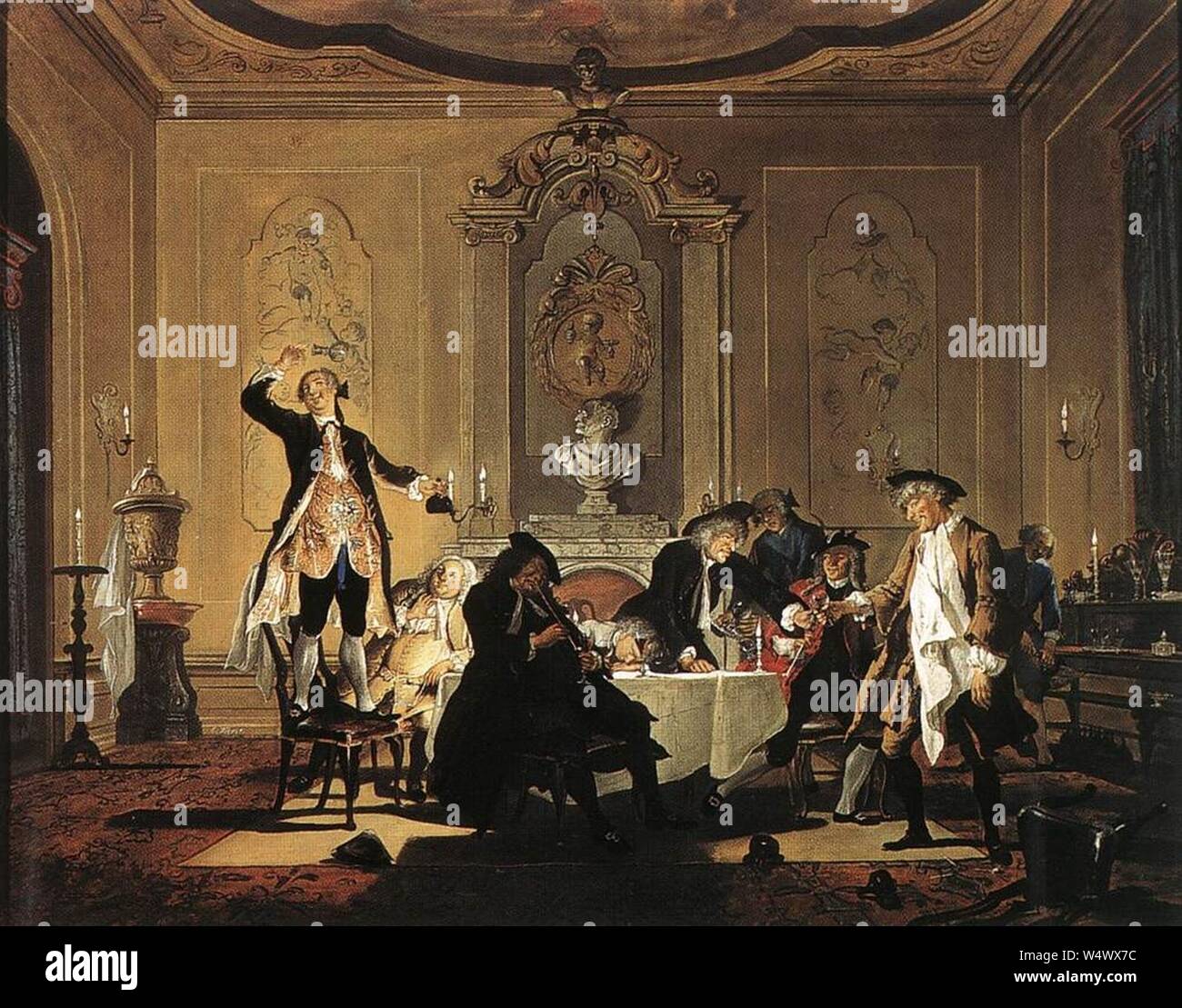 Cornelis Troost 003 Stock Photo - Alamy