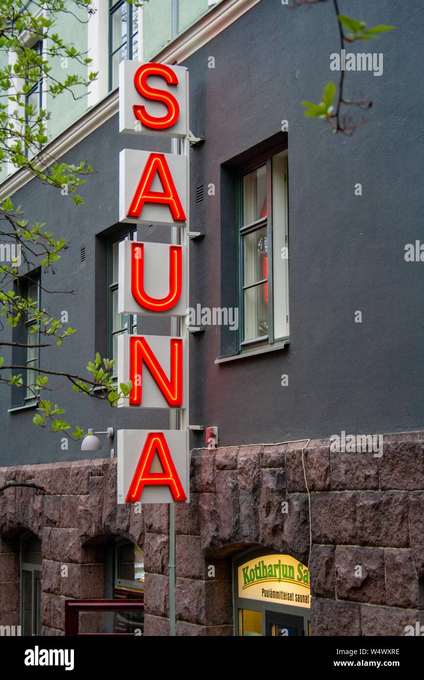 Famous sauna hi-res stock photography and images - Alamy