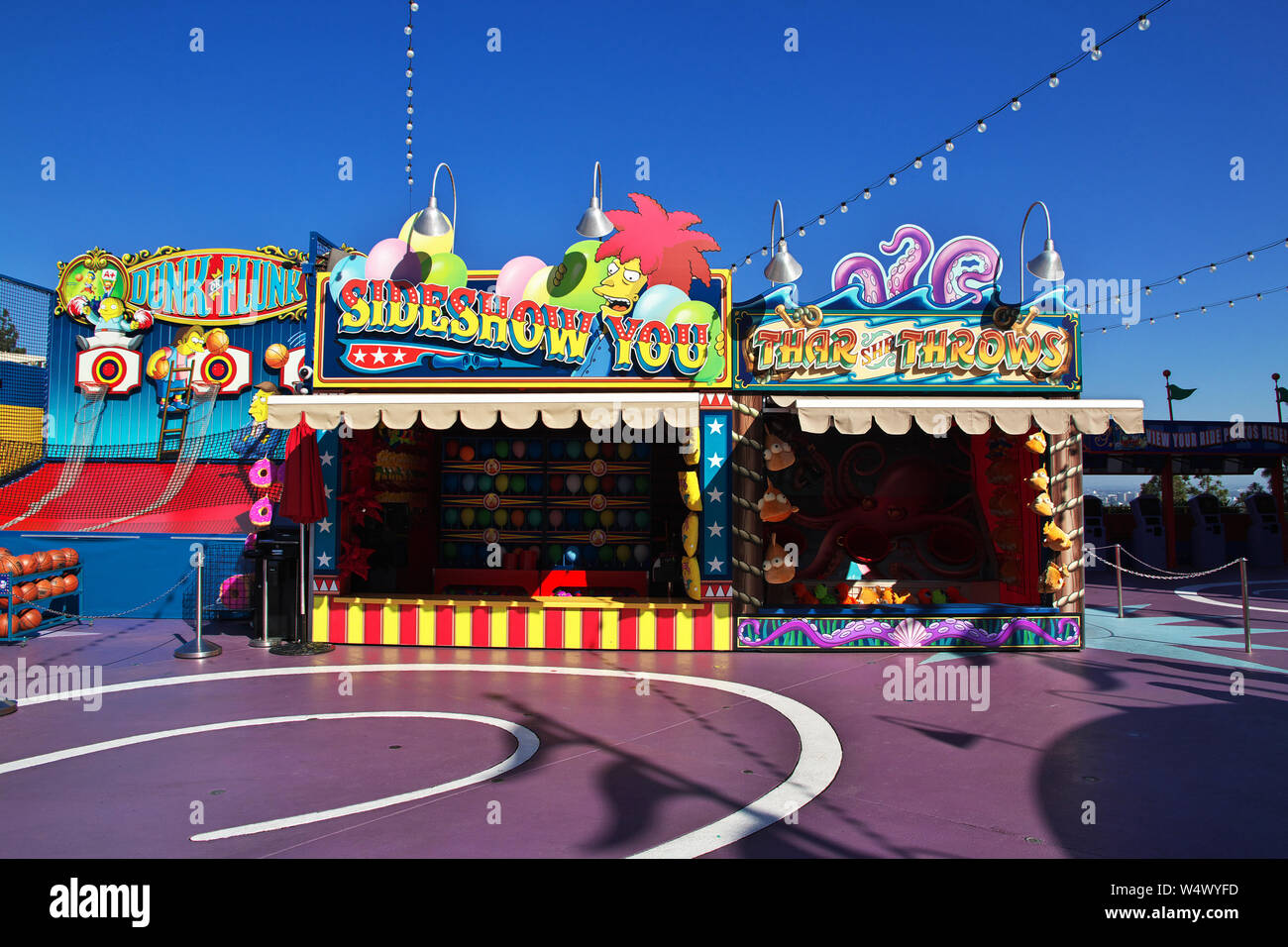 Universal hollywood simpsons ride hi-res stock photography and images ...
