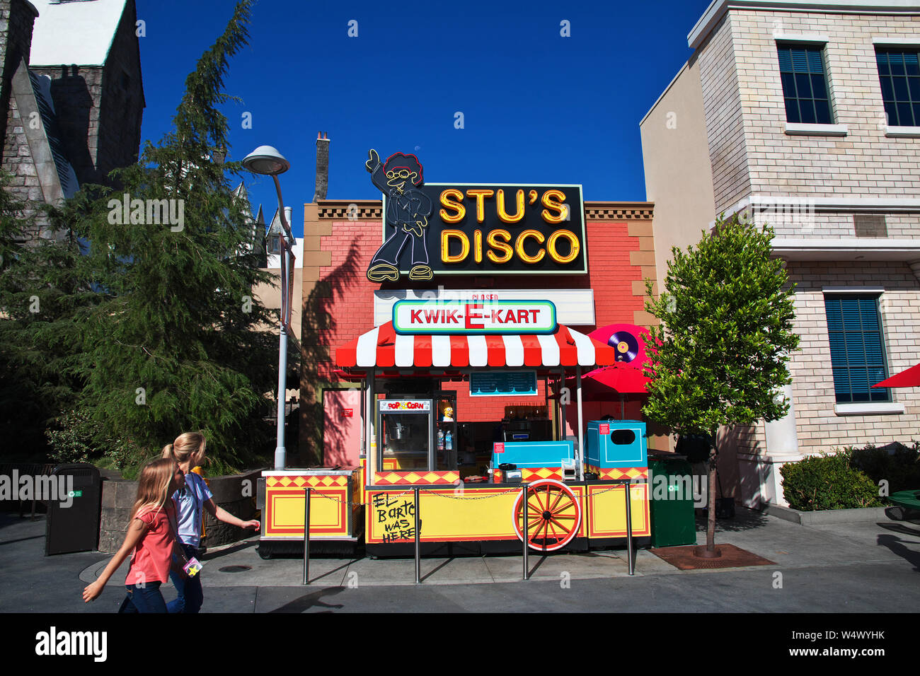 Universal Hollywood Simpsons Ride High Resolution Stock Photography and ...