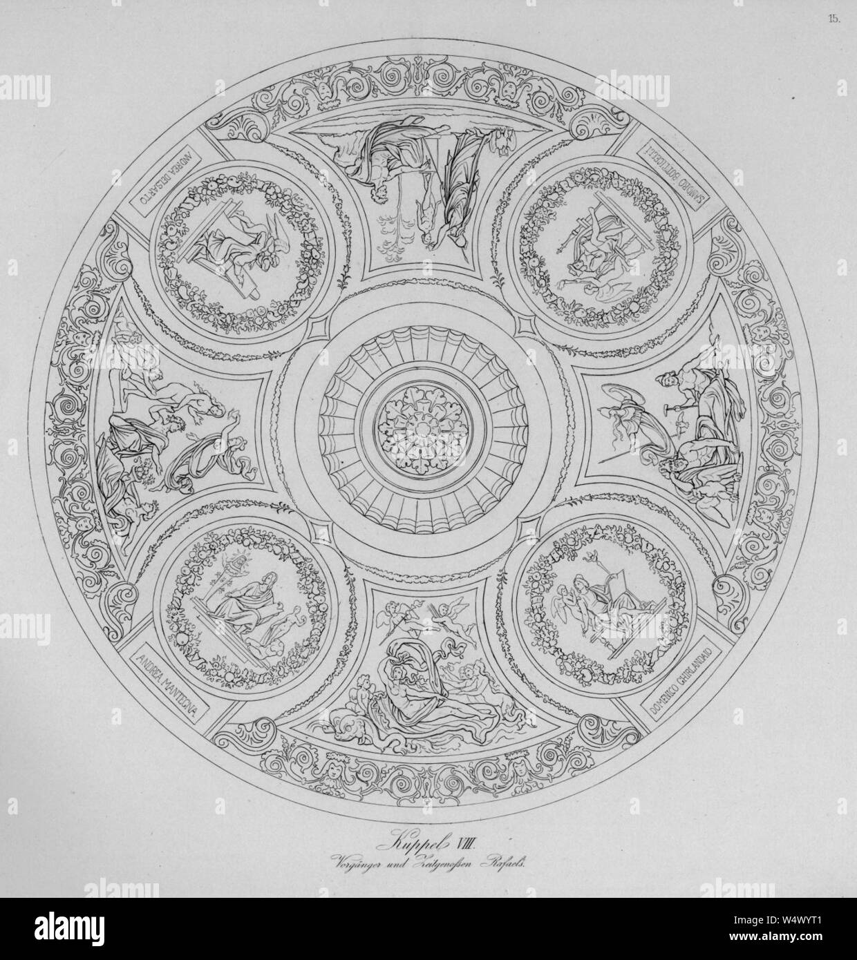 Cornelius Pinakothek Tafel 15 Stock Photo - Alamy