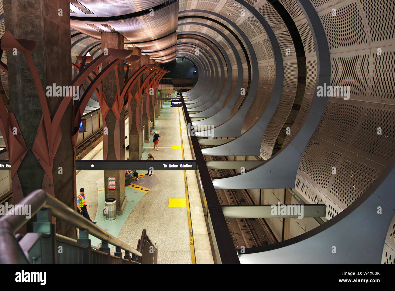 Subway in Los Angeles, California, USA Stock Photo - Alamy