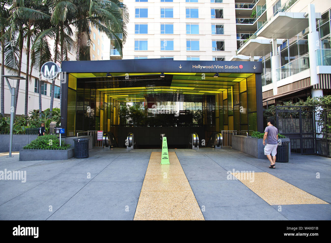 Subway in Los Angeles, California, USA Stock Photo - Alamy