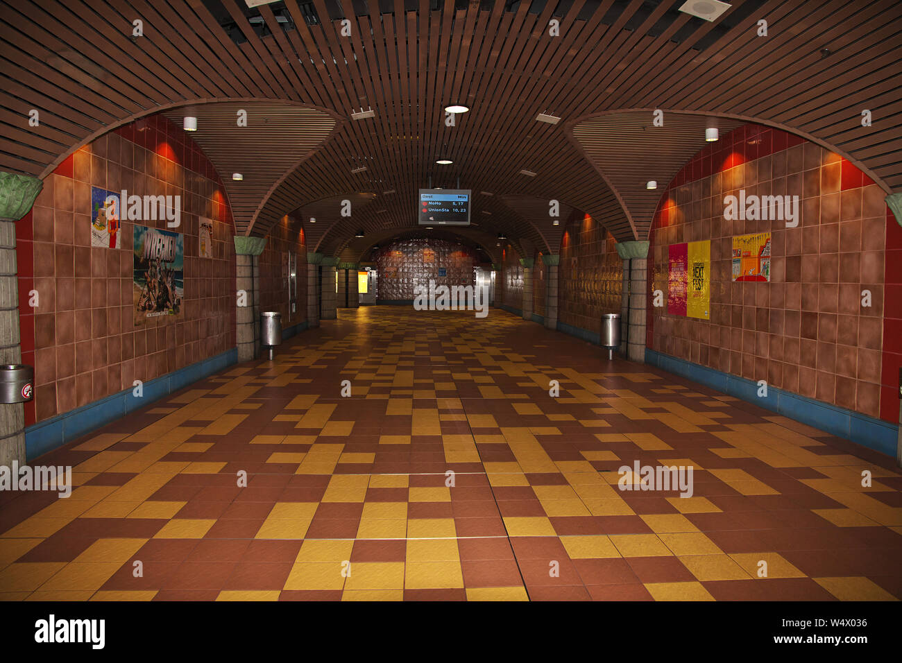 Subway in Los Angeles, California, USA Stock Photo - Alamy