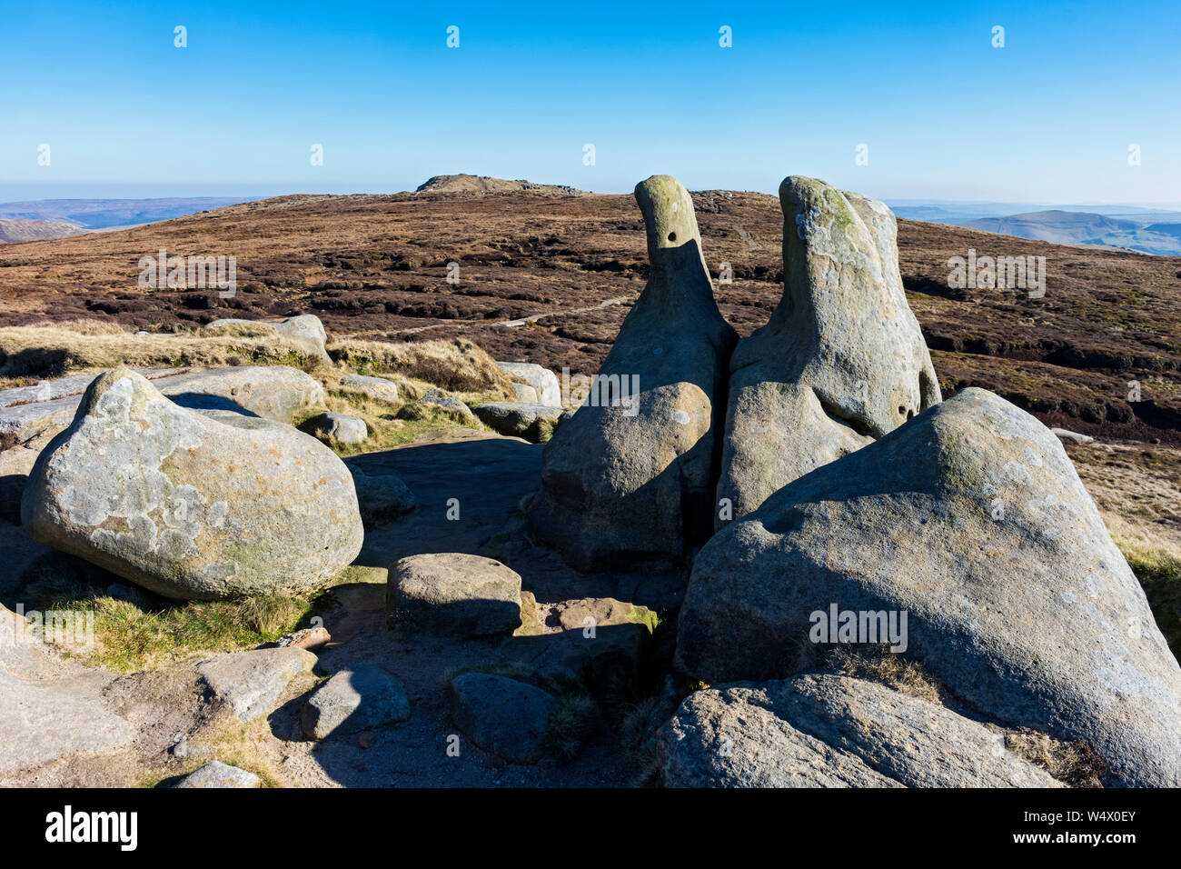 Kinder Plateau Peak District High Resolution Stock Photography and ...