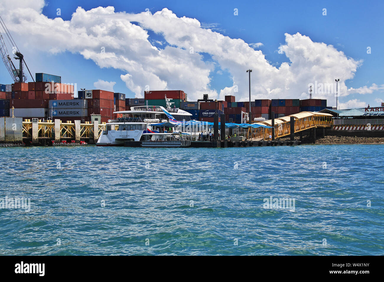 The ferry to Zanzibar, Tanzania Stock Photo - Alamy