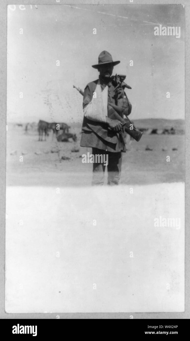 Corporal Richard Tannous of the 13th Cavalry who was shot through the ...