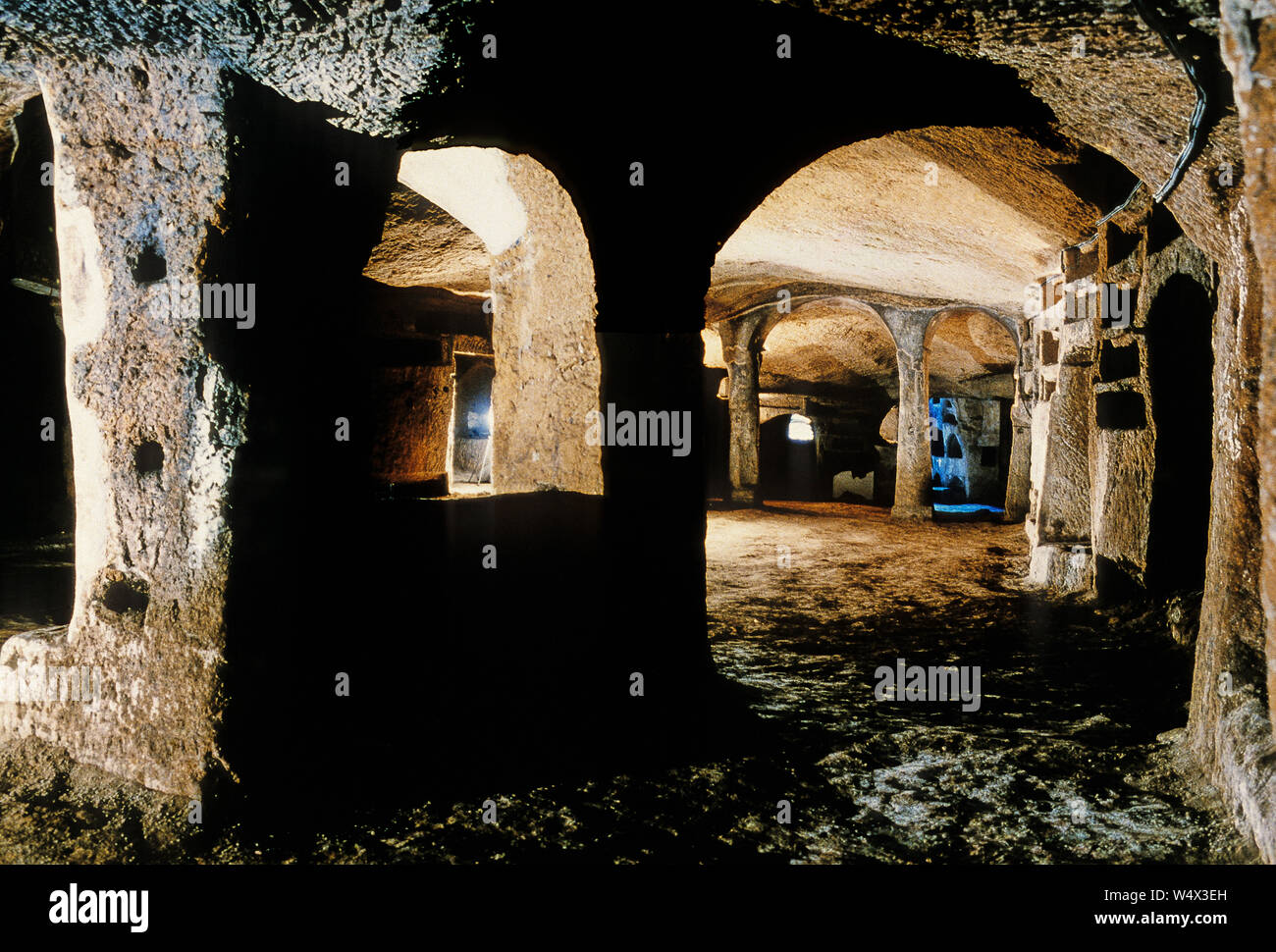 The catacombs san gennaro naples hi-res stock photography and images ...