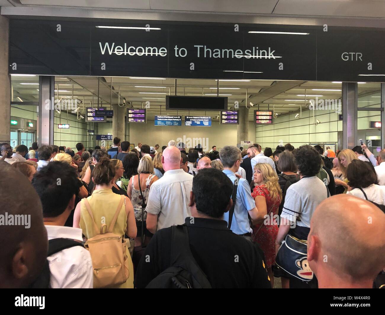 Severely disrupting east midlands and thameslink services hi-res stock ...