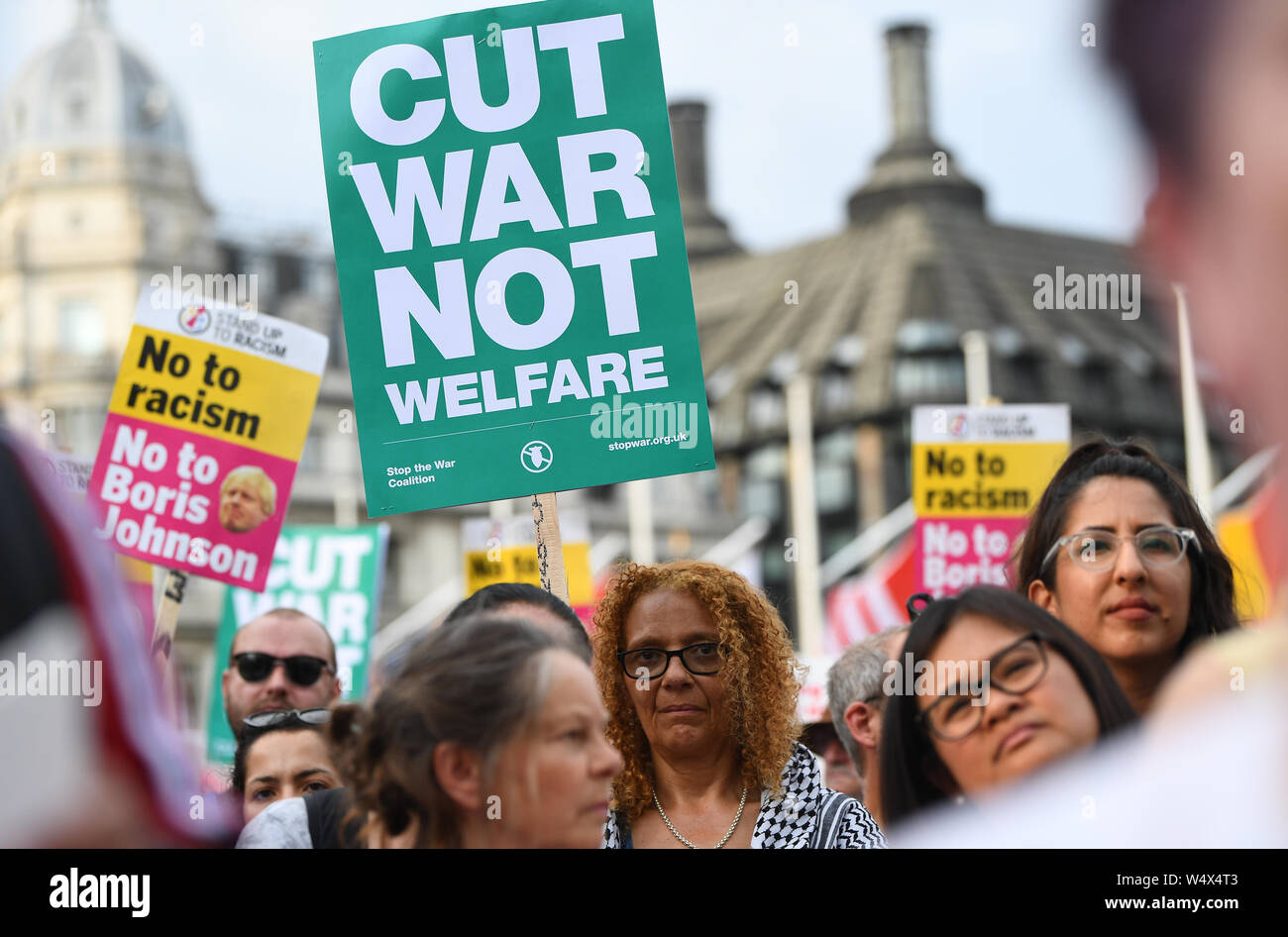 Listen as labour leader corbyn addresses rally in parliament square hi ...