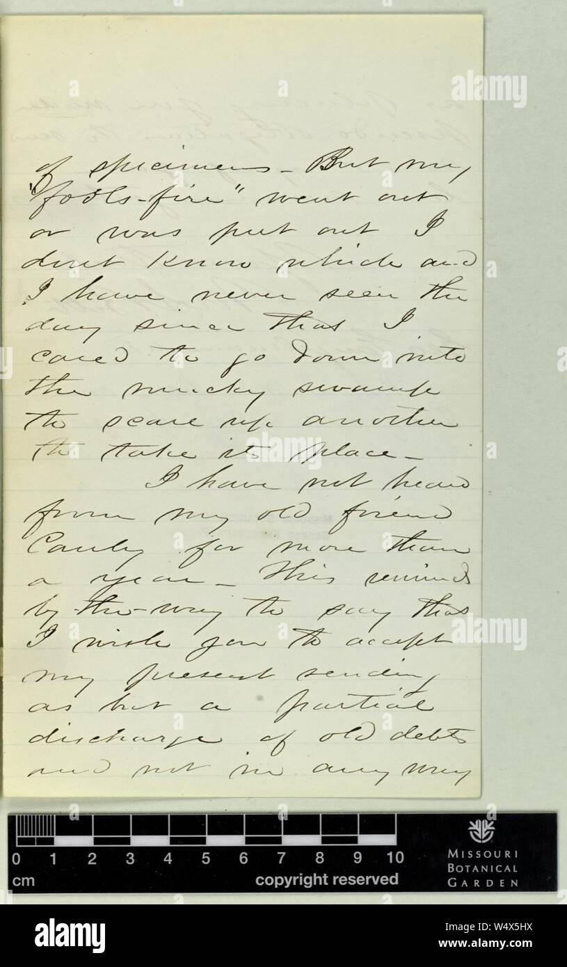 Correspondence - Bebb (Michael) and Engelmann (George) (Feb 17, 1877 (3 ...