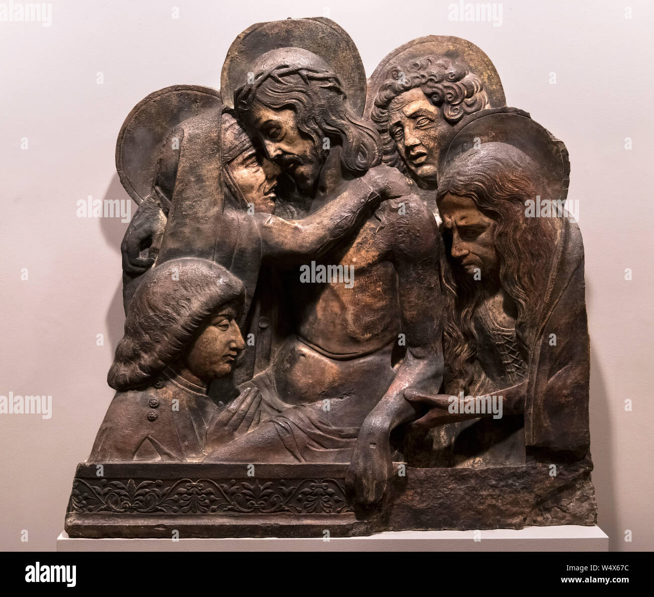 Jesus christ relief sculpture hi-res stock photography and images - Alamy