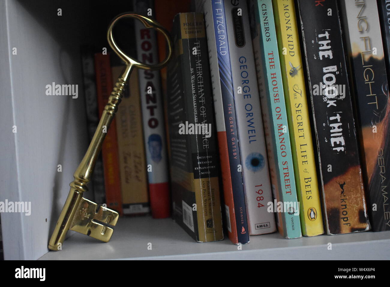 1984 book shelves hi-res stock photography and images - Alamy