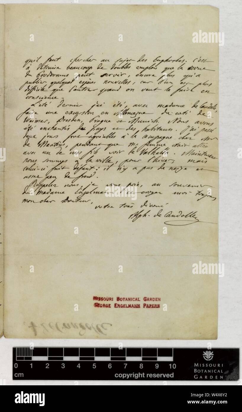 Alphonse de candolle hi-res stock photography and images - Alamy