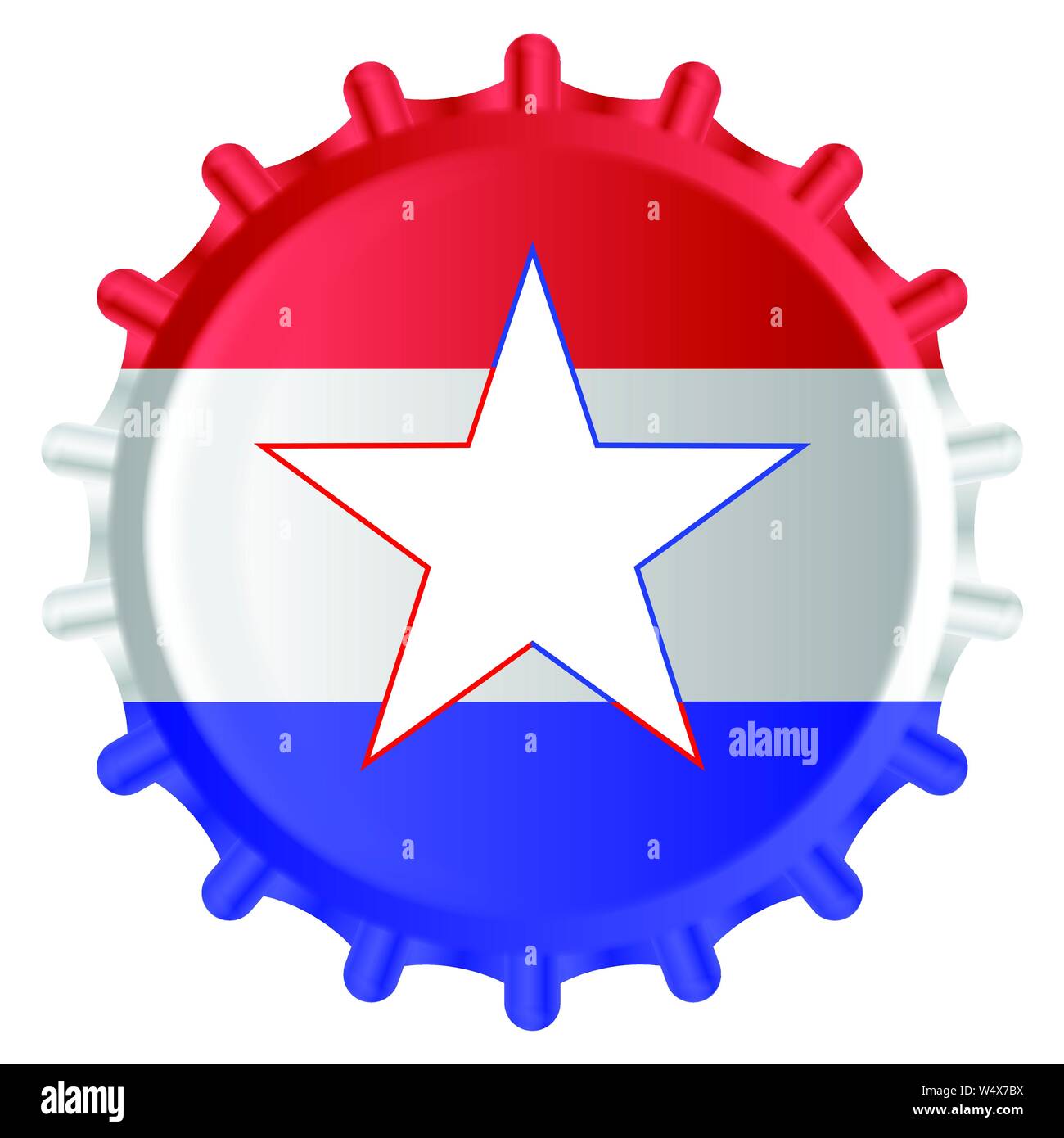 Red Bottle Cap Clip Art