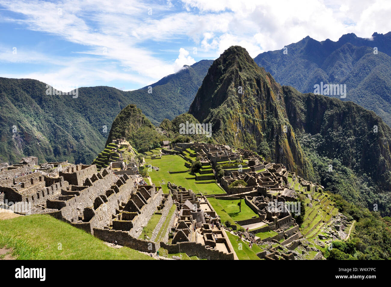 travel in peru cusco machu picchu to lake titicaka Stock Photo - Alamy