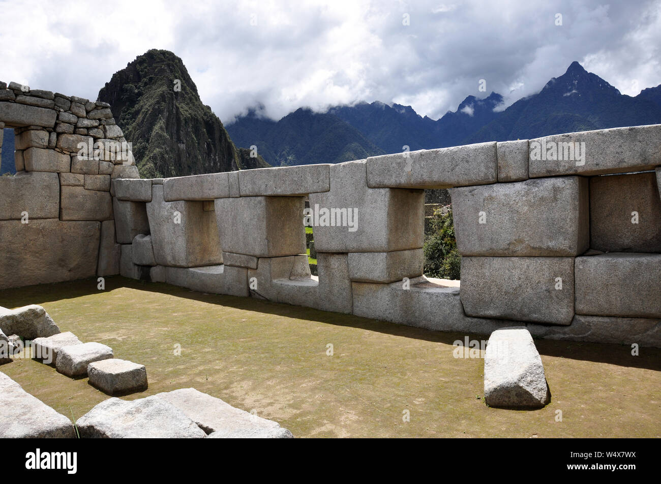 travel in peru cusco machu picchu to lake titicaka Stock Photo - Alamy