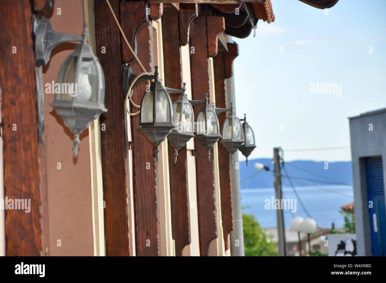 Old beautiful lanterns hi-res stock photography and images - Alamy